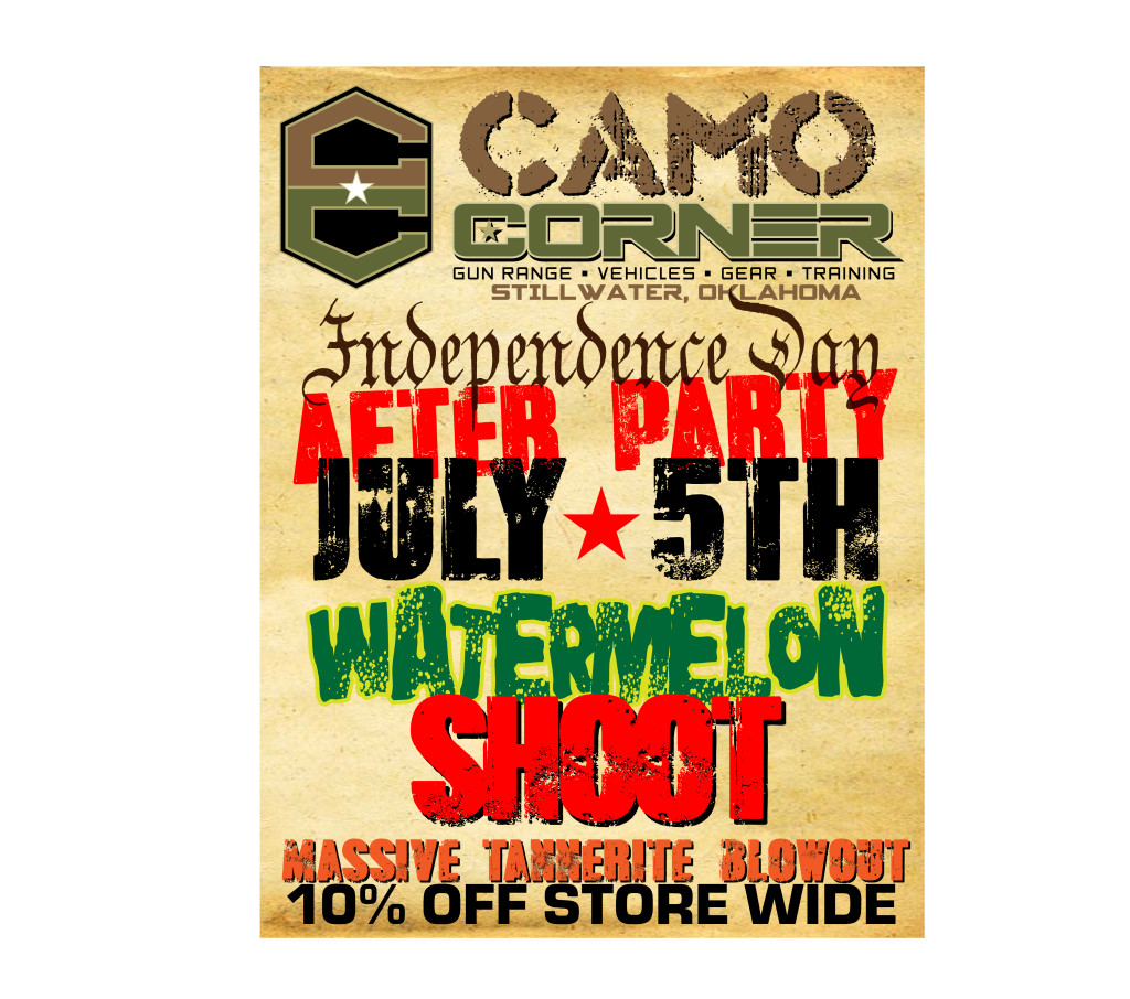 Independence Day After Party/Watermelon Shoot - Gun Range and Hobby ...